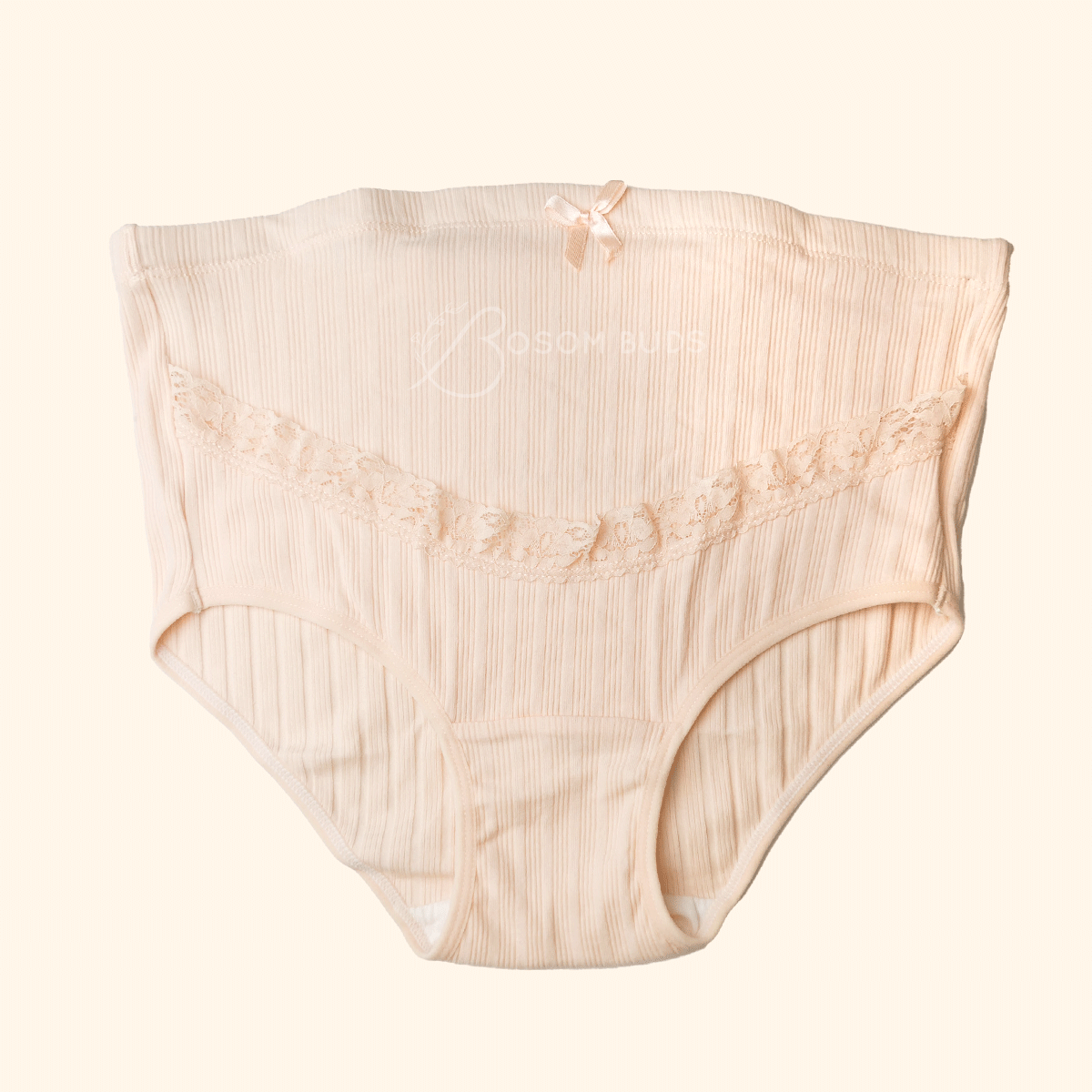 High-Waist Maternity Panties with Lace Details – Bosom Buds